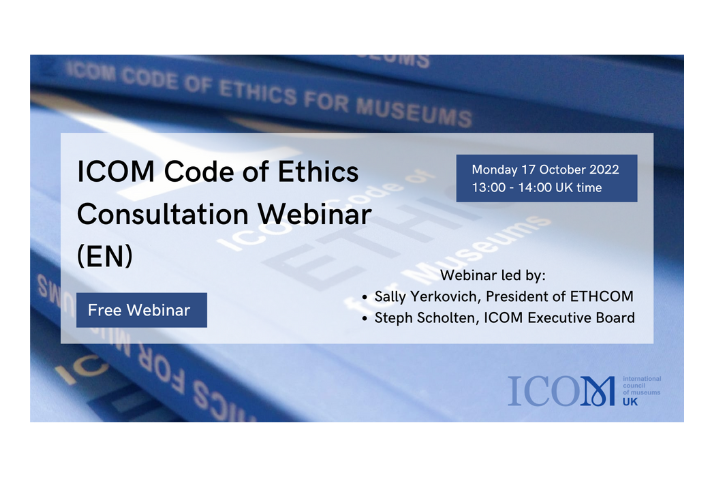 Code of Ethics Webinar Monday 17 October 2022 - ICOM Australia - ICOM ...